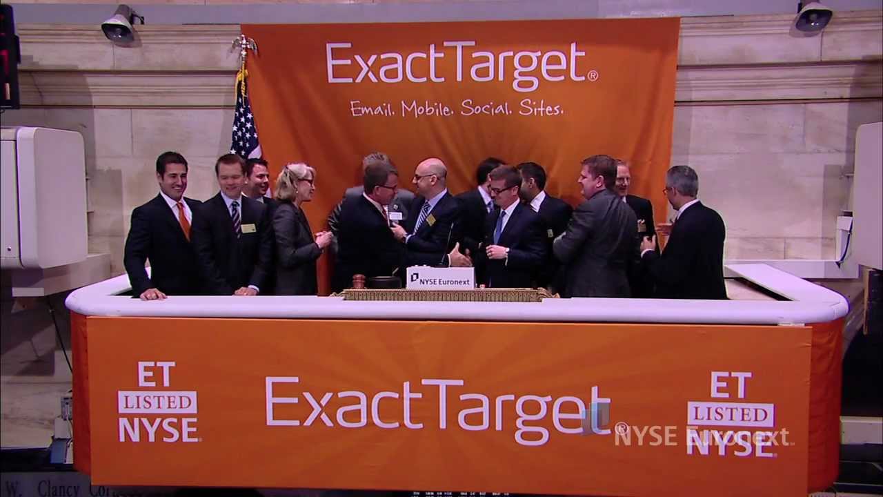 ExactTarget lists IPO and rings the NYSE Opening Bell - YouTube
