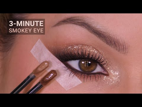 Easiest 3-Minute Soft Smokey Eye Trick!