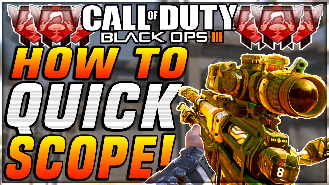 Call of duty BO3 - QuickScope! - YouTube