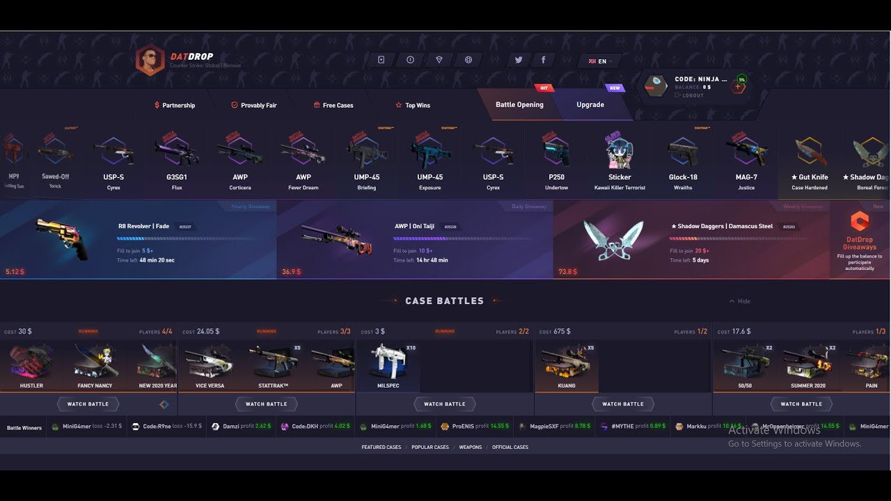 DatDrop Promo Code 2021 - YouTube