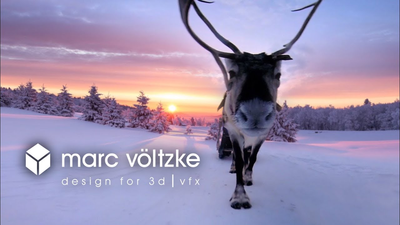 VFX Shot: Reindeer - YouTube