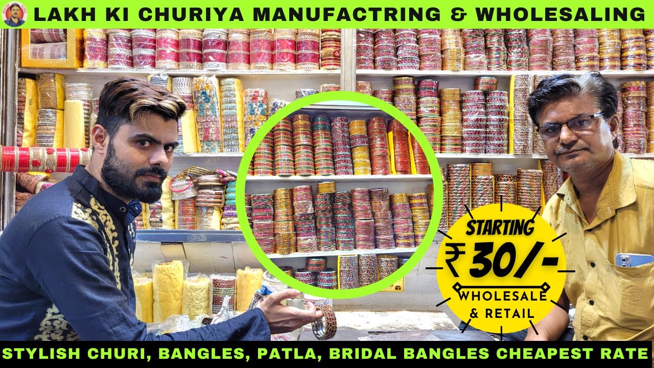 Traditional Lakh ki Churiyan | Original Lakh Churi Manufacturer ...