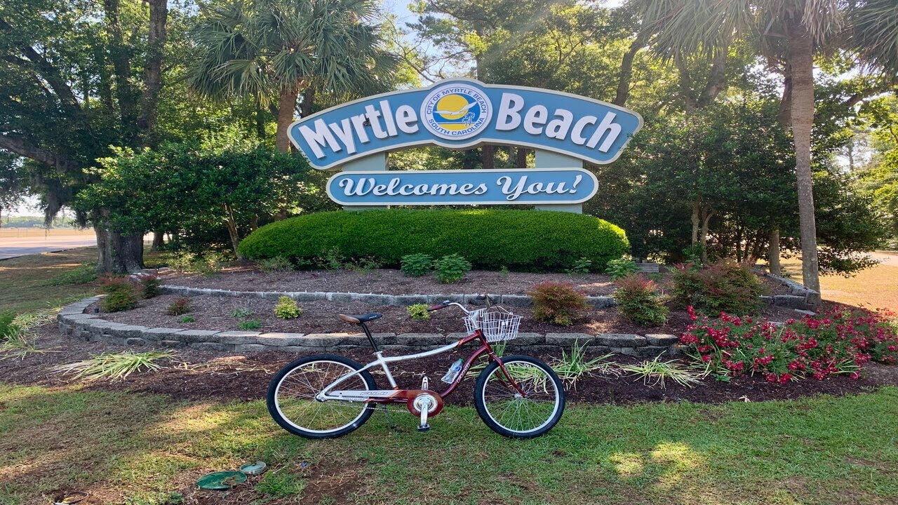 Myrtle Beach Bike Ride (Ocean Blvd and Boardwalk) - YouTube