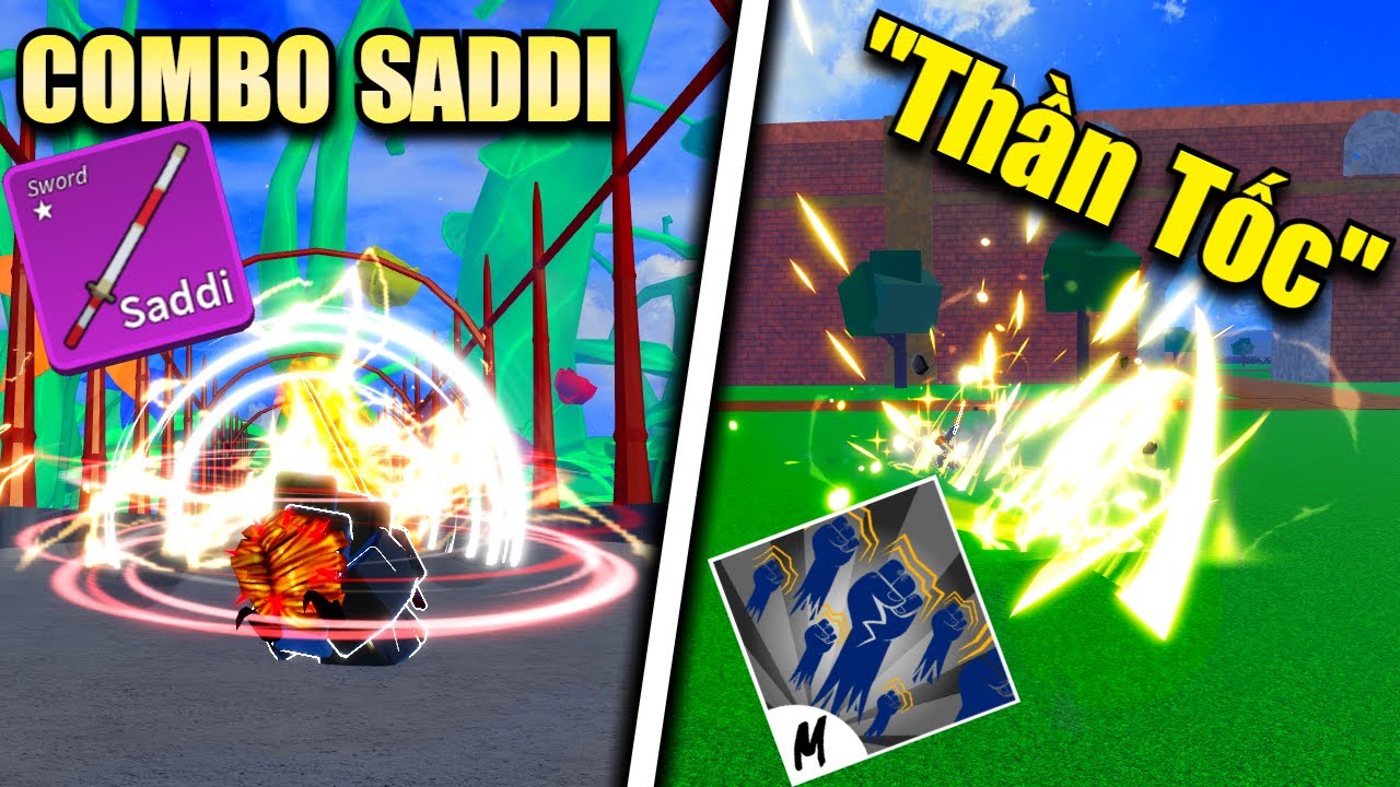 Combo Saddi Này Thật Sự Rất "Nhanh" Và "Mạnh" | Blox Fruits | BCW - YouTube