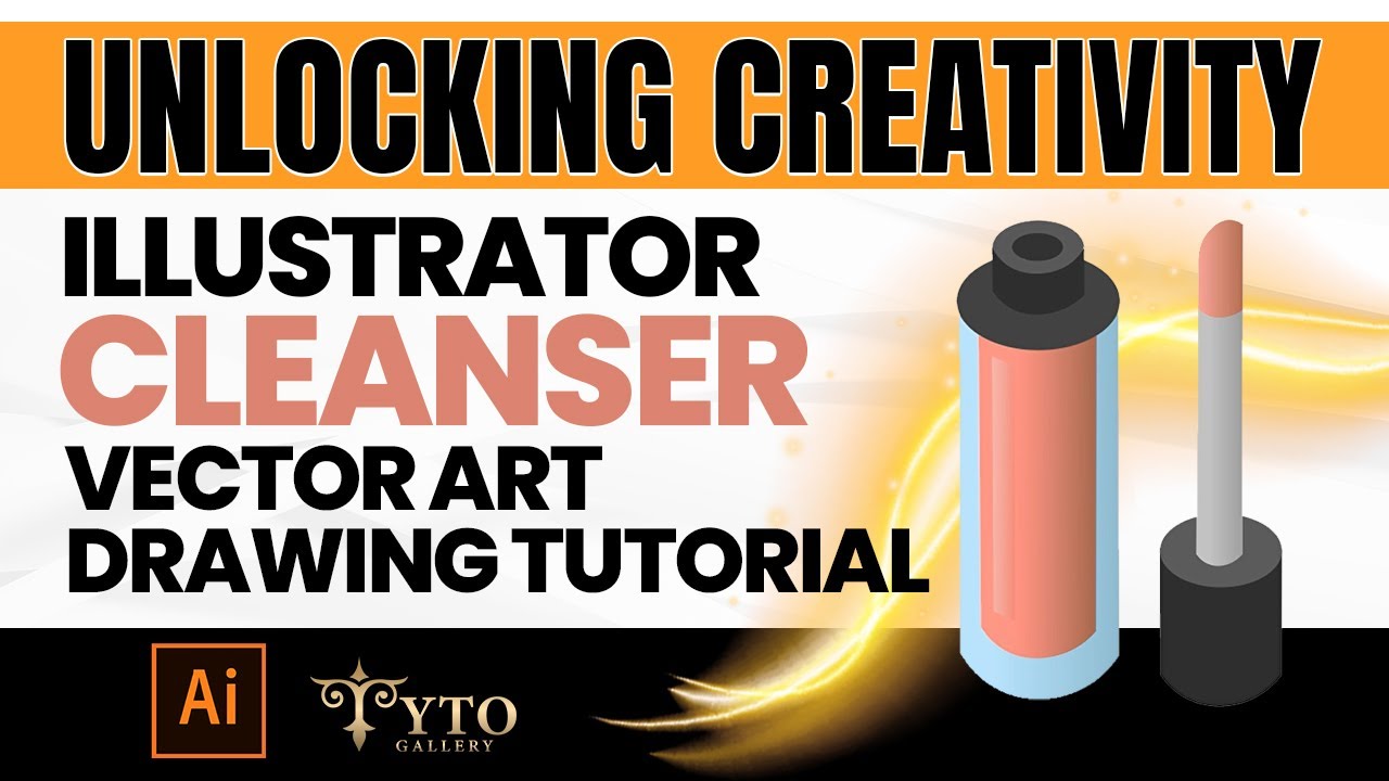 "Creating Lip Gloss Magic: Illustrator Vector Art Drawing Tutorial ...