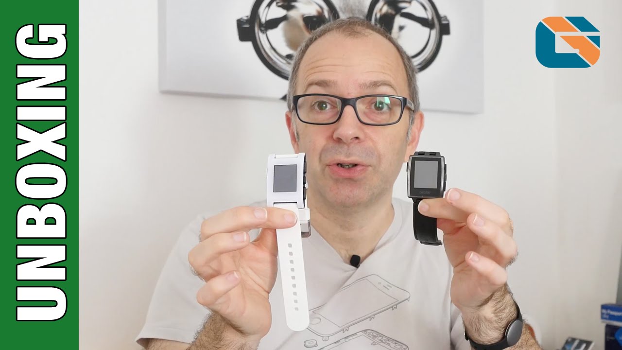 Pebble & Pebble Steel Smartwatch Unboxing & First Impressions - YouTube