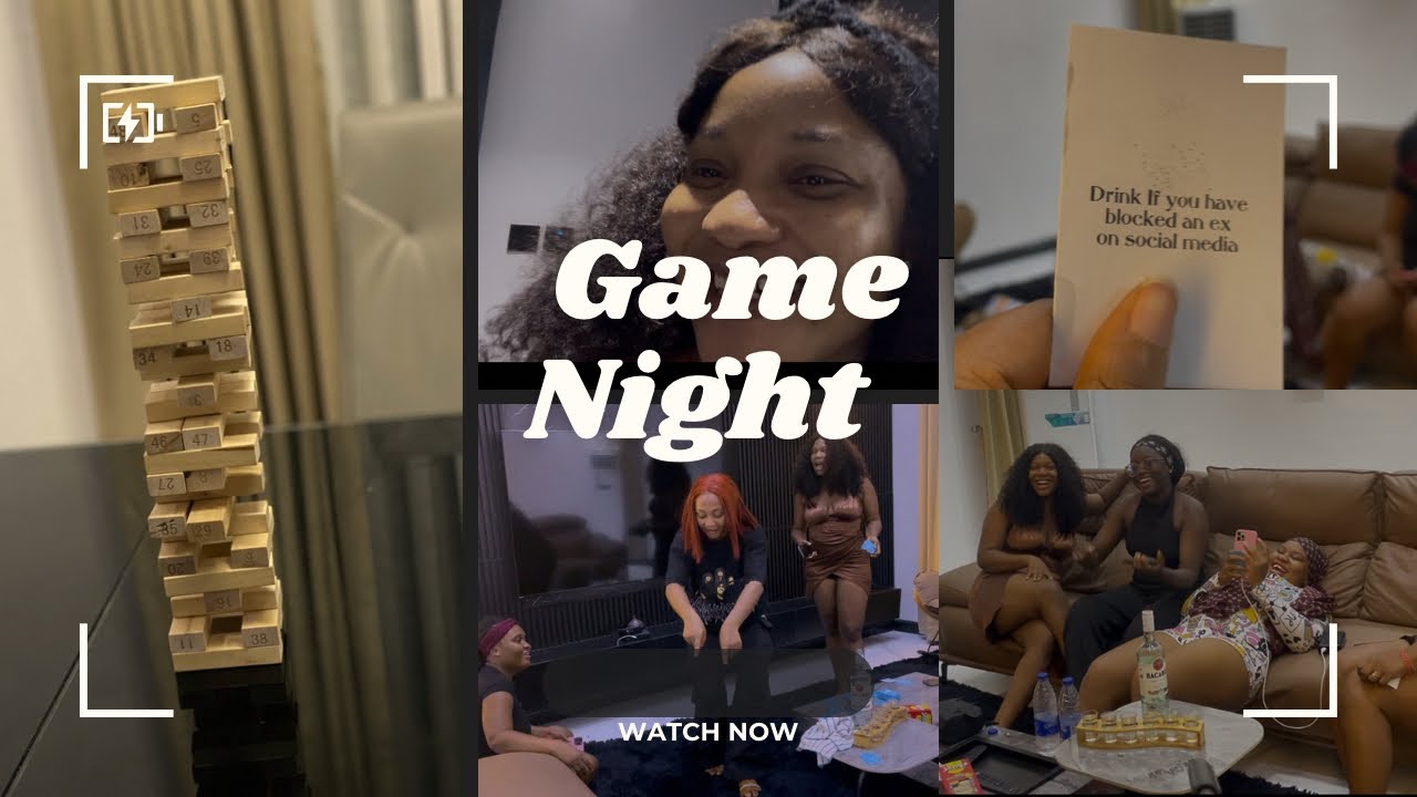Game Night With My Friends 🤭🎊 #gamenight - YouTube