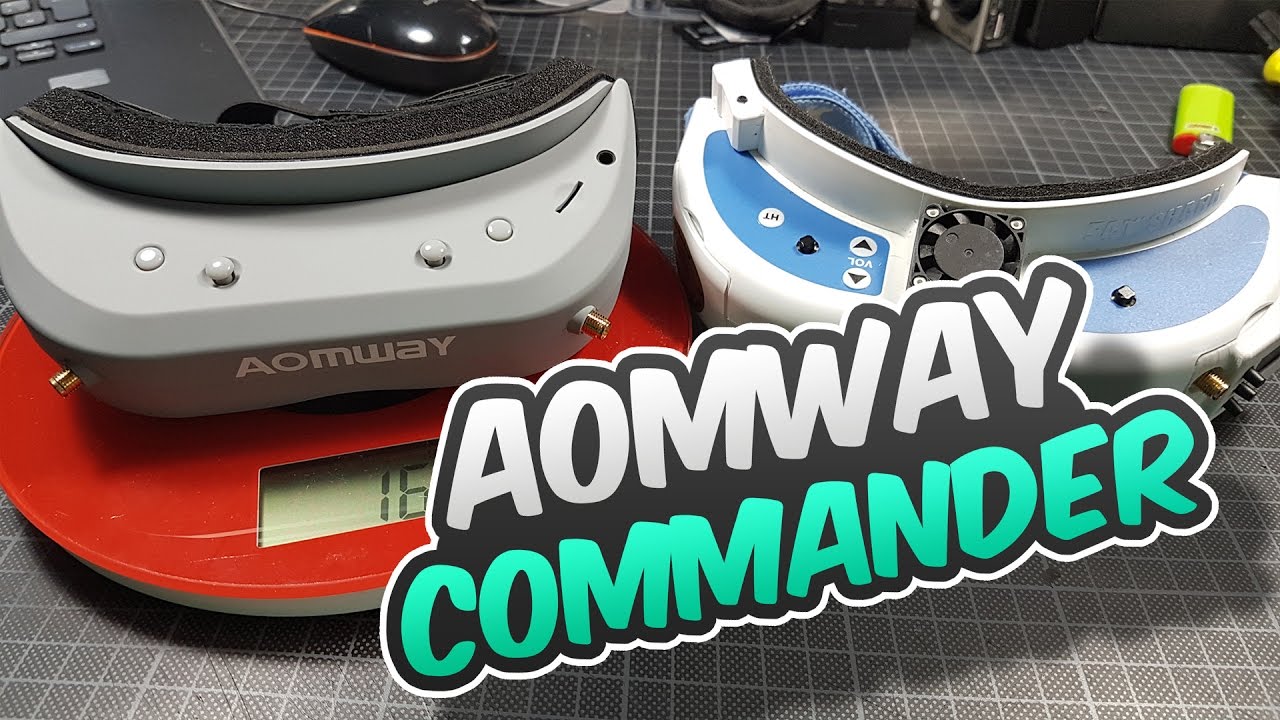 AOMWAY Commander V1 / V1S FPV Brille | Unboxing, Erster Eindruck ...