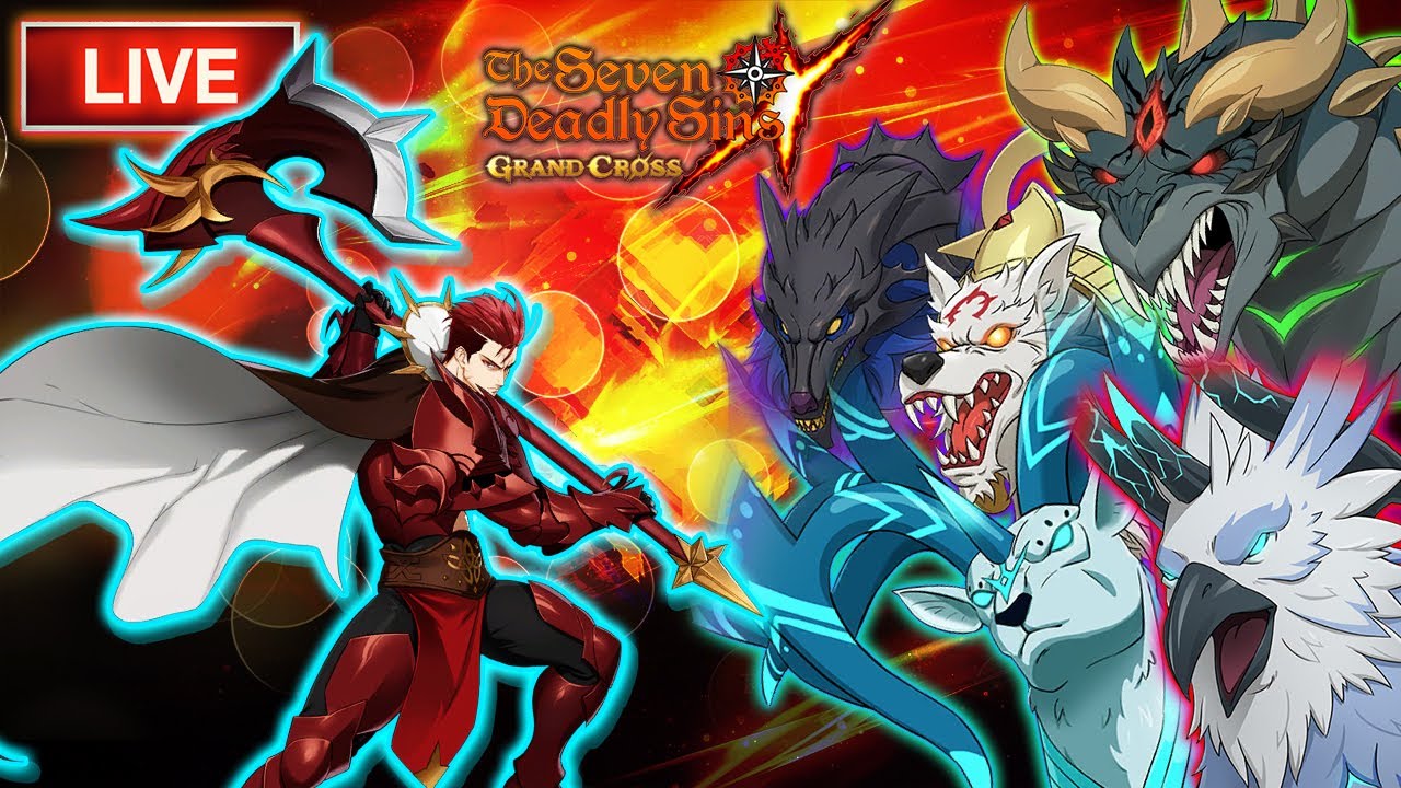 🔴LIVE - New God Tyr Is Here To Make Farming Easier on 7DS GrandCross ...