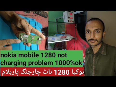 Nokia 1280 not charging solution 💯% - YouTube