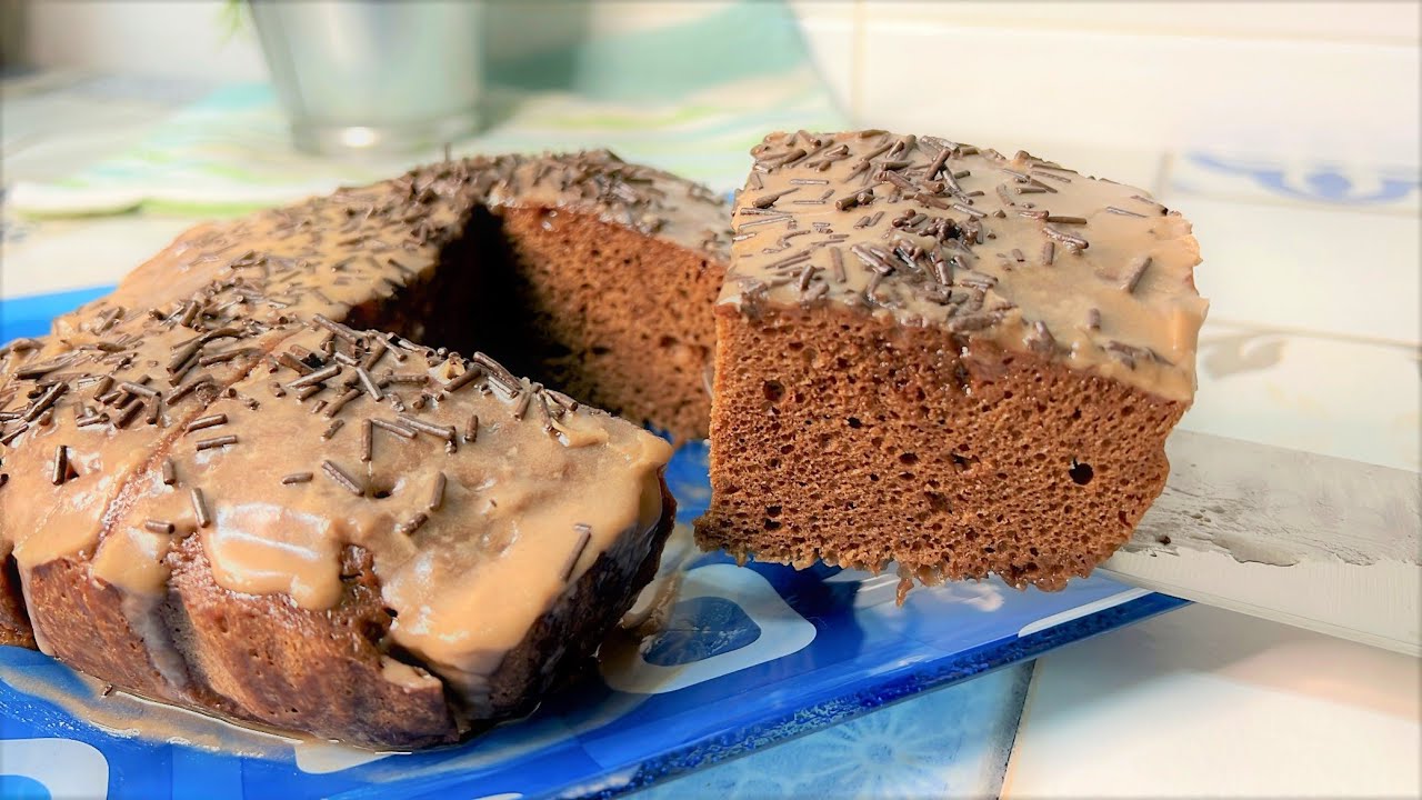 Tienes 5 minutos? Pues ya tienes un bizcocho de cacao tierno y ...