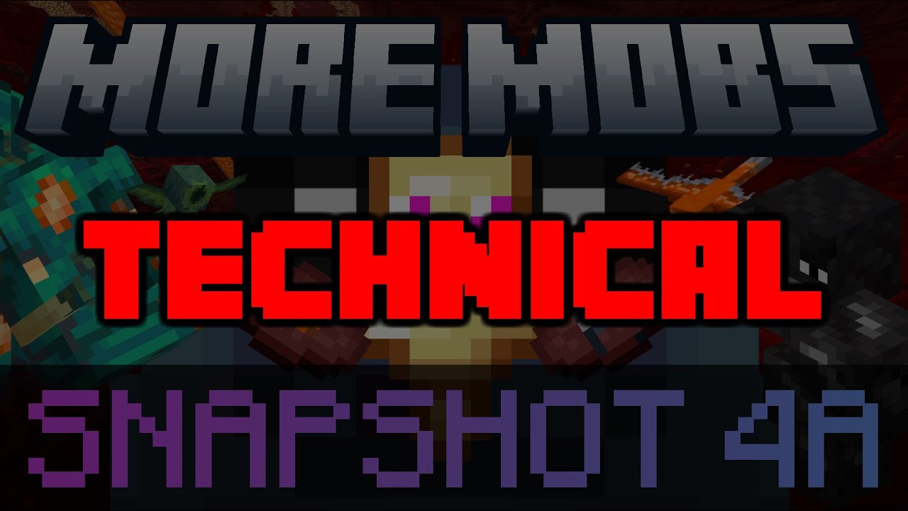 [TECHNICAL] "More Mobs" (Snapshot 4A) - Minecraft 1.16 data pack ...