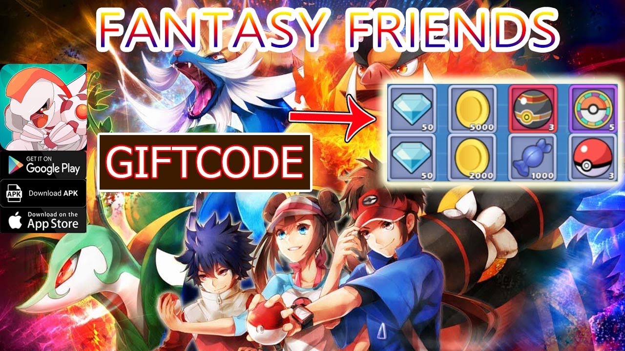 Fantasy Friends & All Redeem Codes | 2 Giftcodes Fantasy Friends - How ...