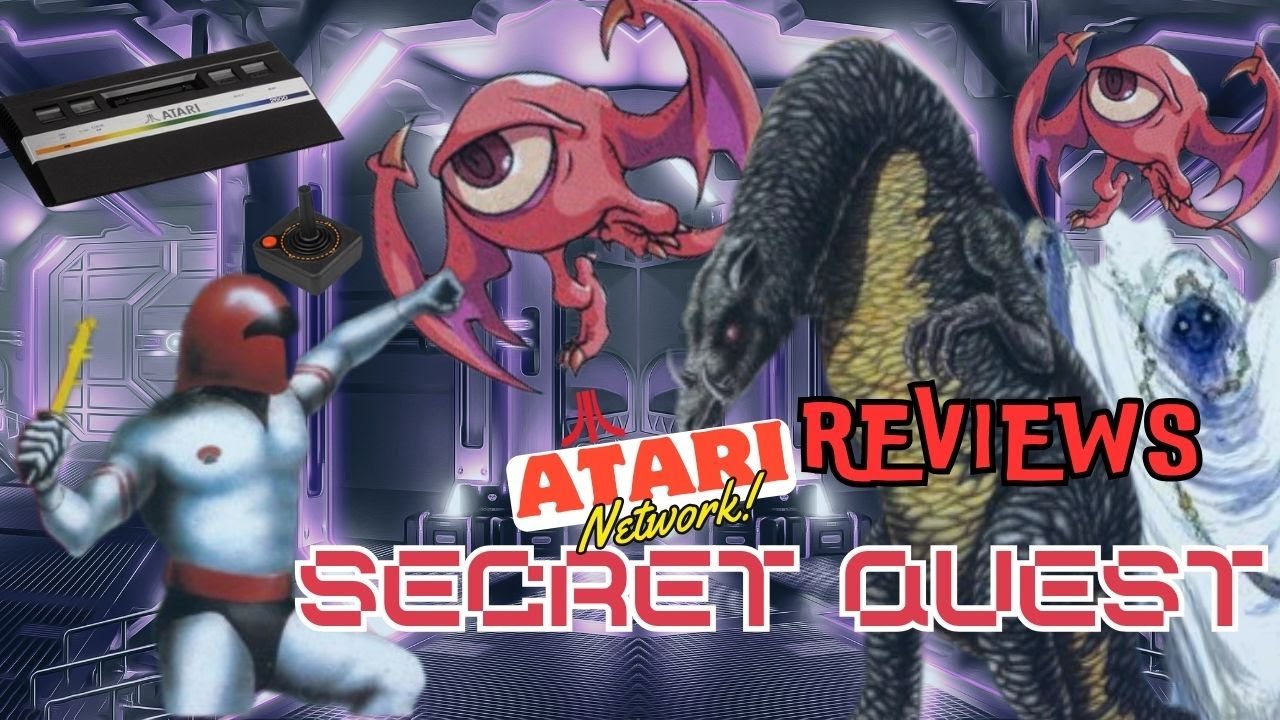 Secret Quest Review :: Atari 2600 Game Reviews - YouTube
