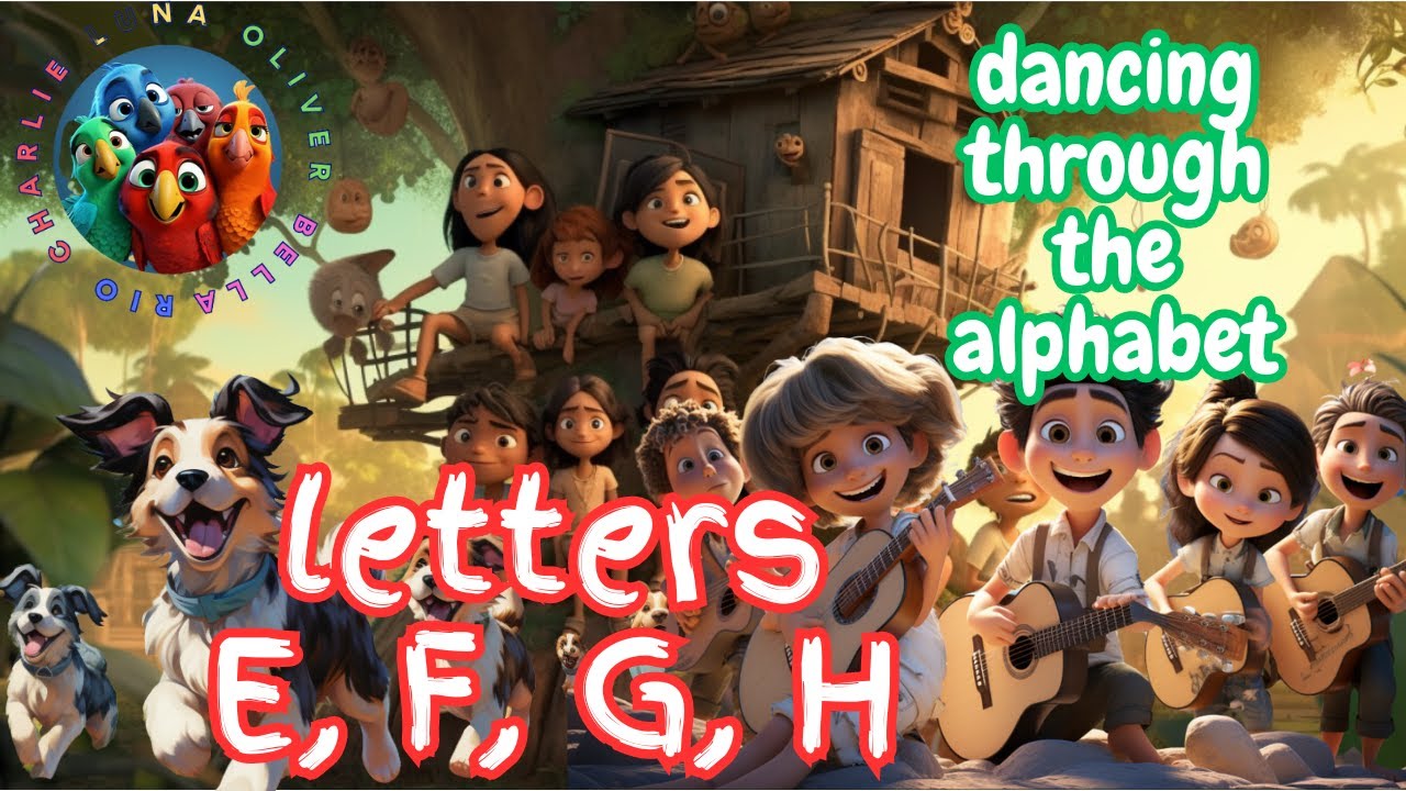 Dancing Through the Alphabet letters E, F, G, H with Dodong, Inday and ...
