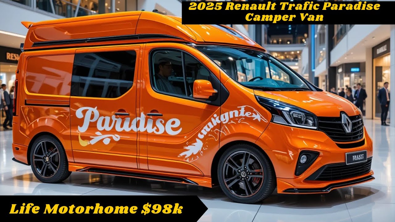 $98k Renault Trafic Motorhome – 4x4 Camper Van Built for Overlanding ...