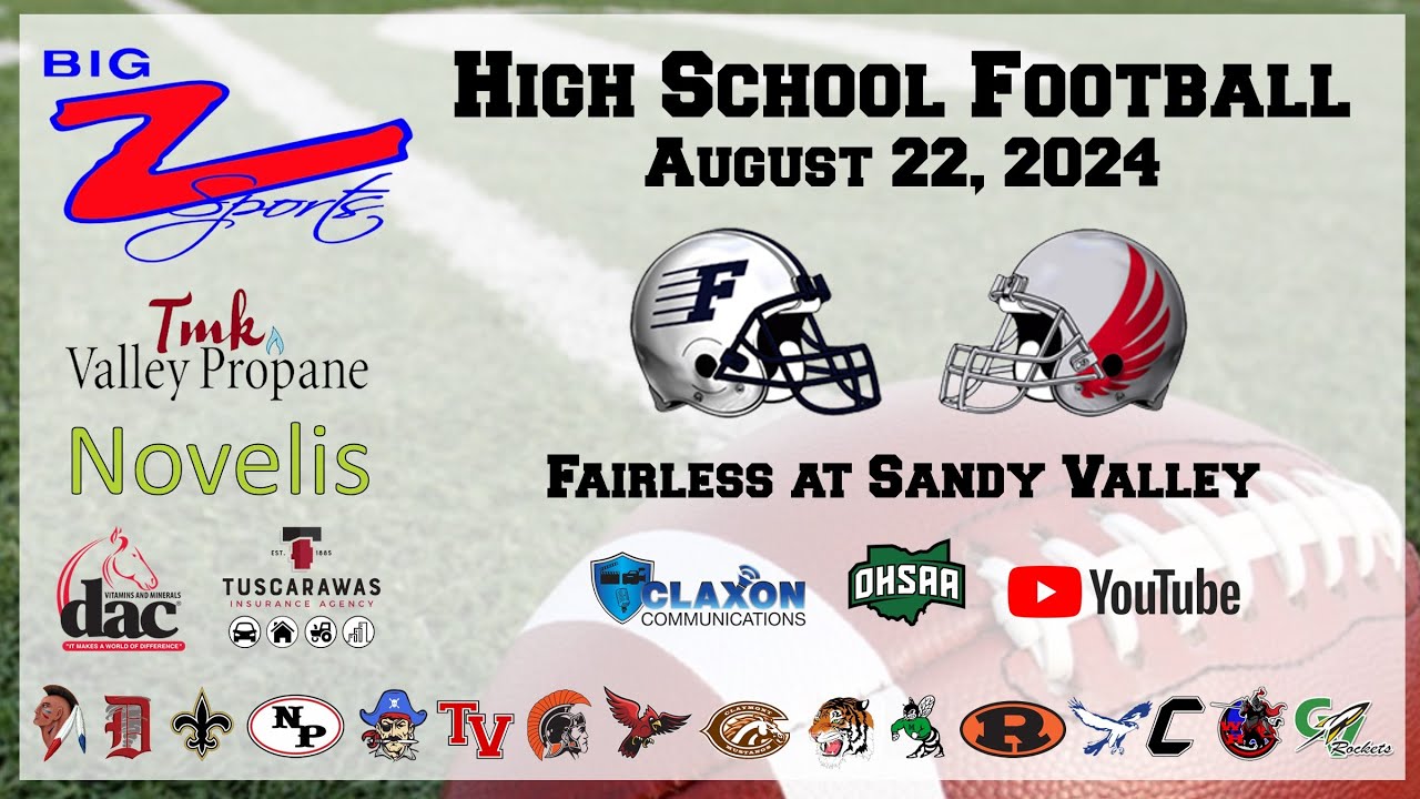 Fairless at Sandy Valley - High School Football from BIG Z Sports - YouTube
