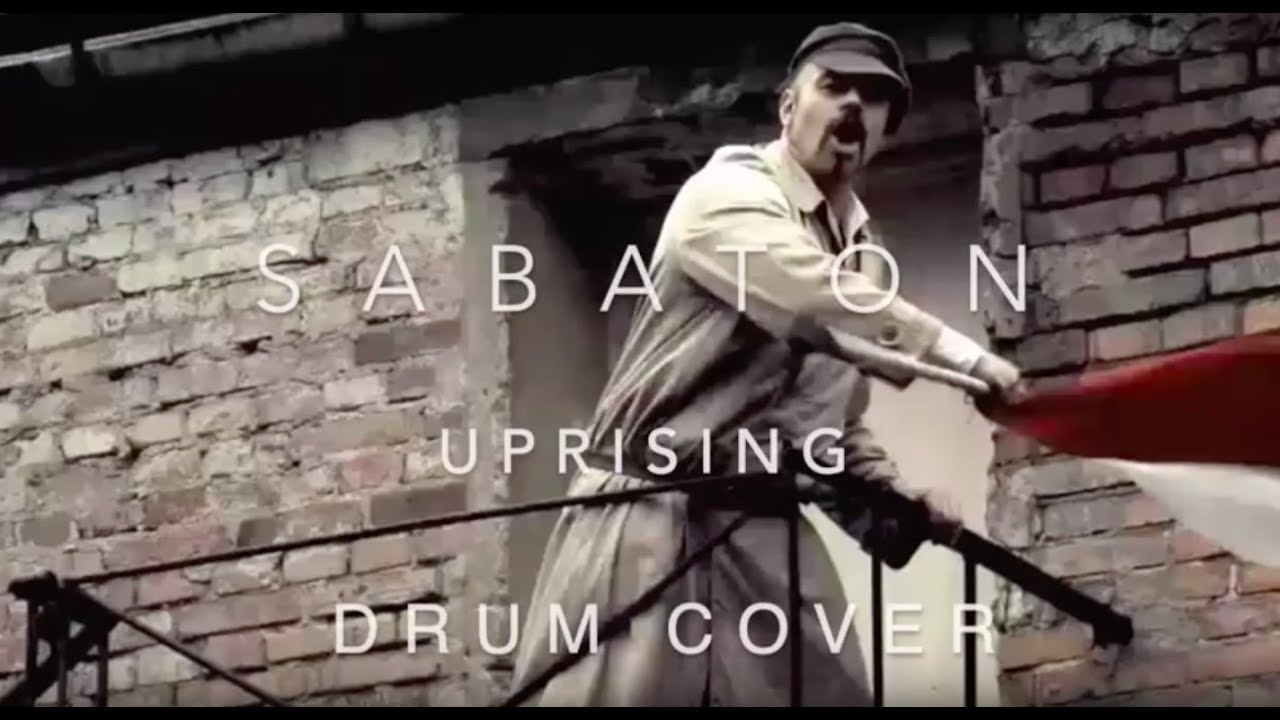 Sabaton - Uprising (drum cover) - YouTube