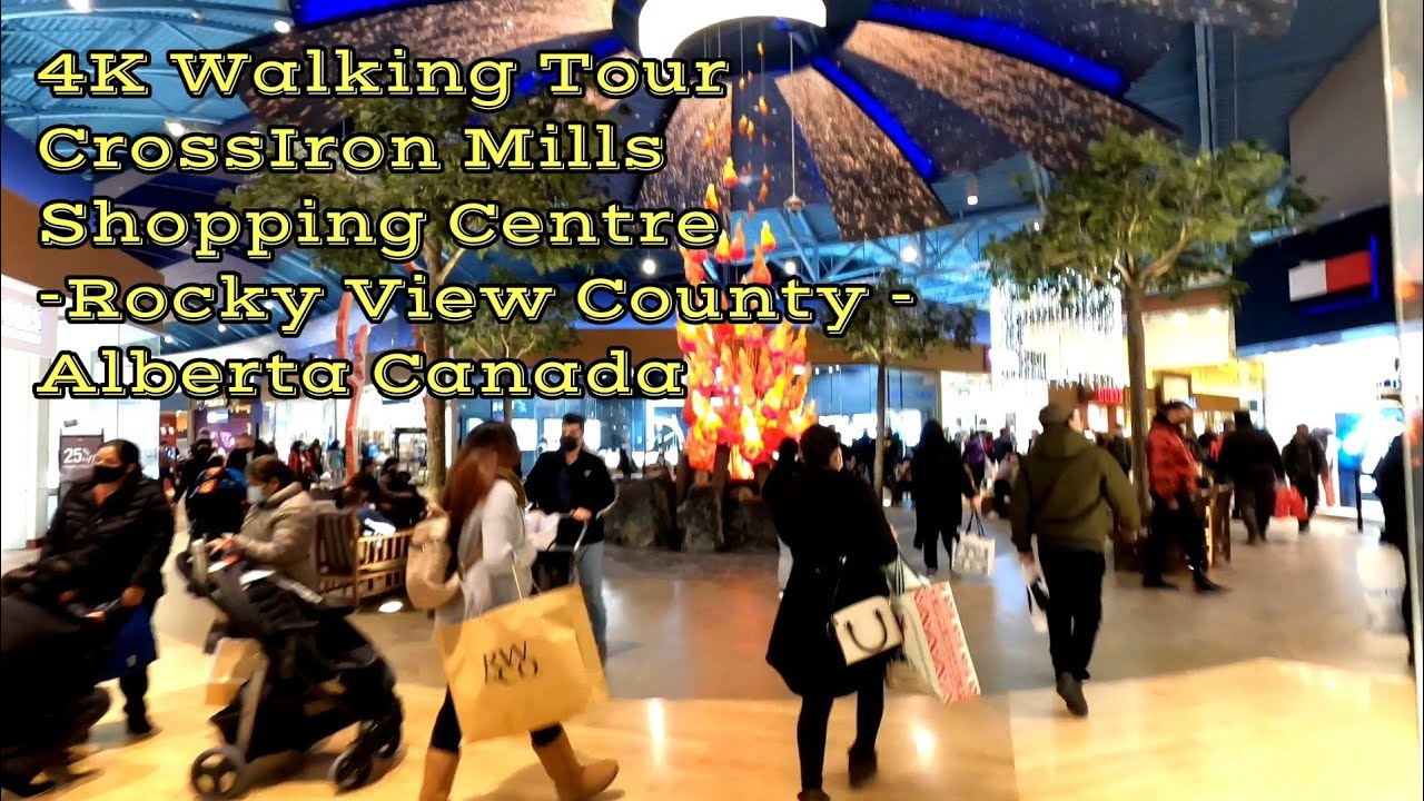 4K Walking Tour | CrossIron Mills Shopping Centre - YouTube
