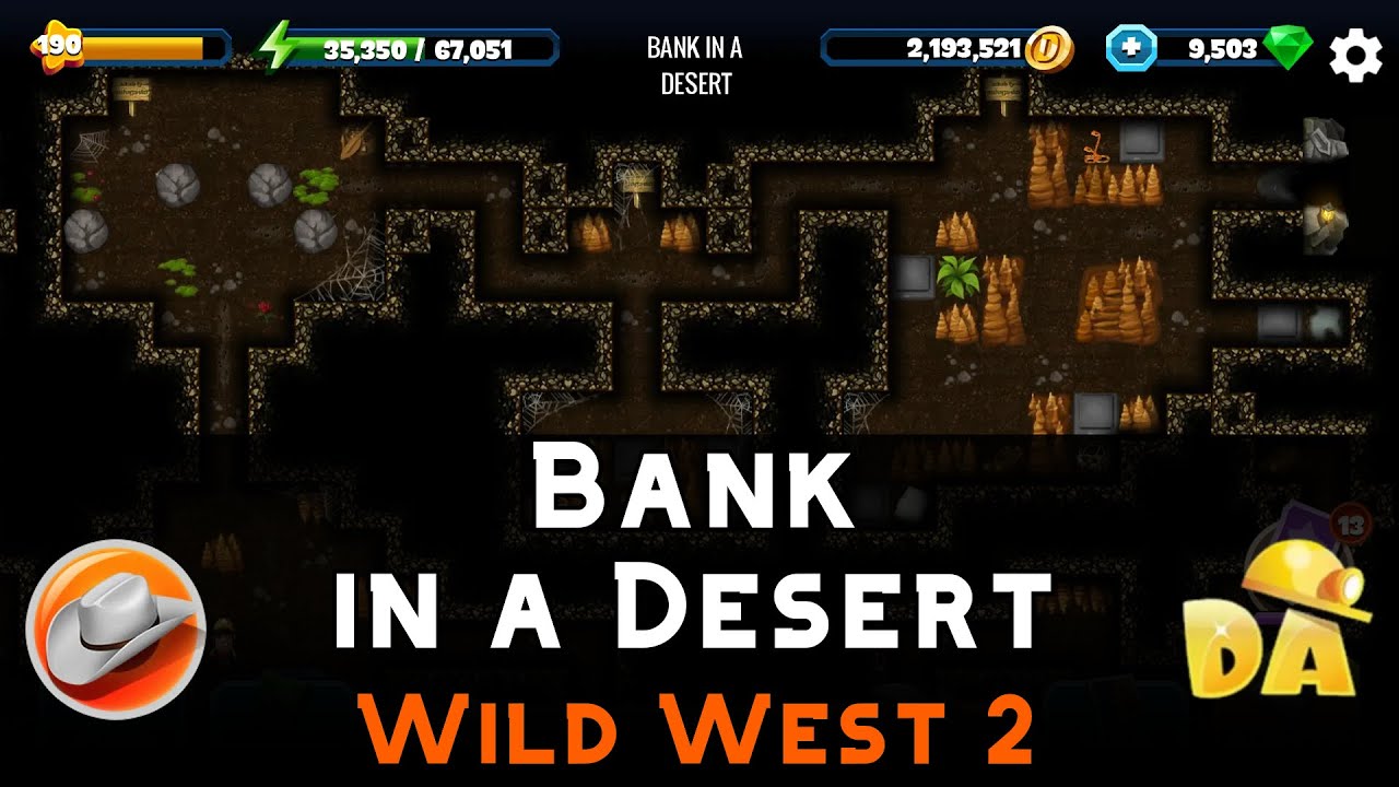 Bank in a Desert | Wild West 2 #3 | Diggy's Adventure - YouTube