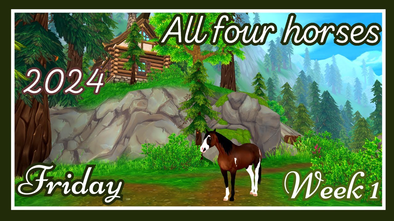SSO - Camp Western 2024🤠All four horses🐴Friday🐴Week 1 - YouTube