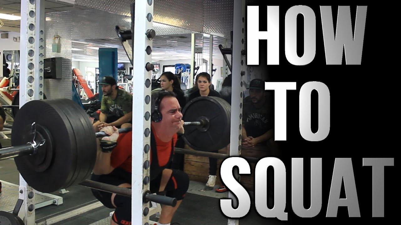 Squat Tutorial - How To Squat Effectively - YouTube