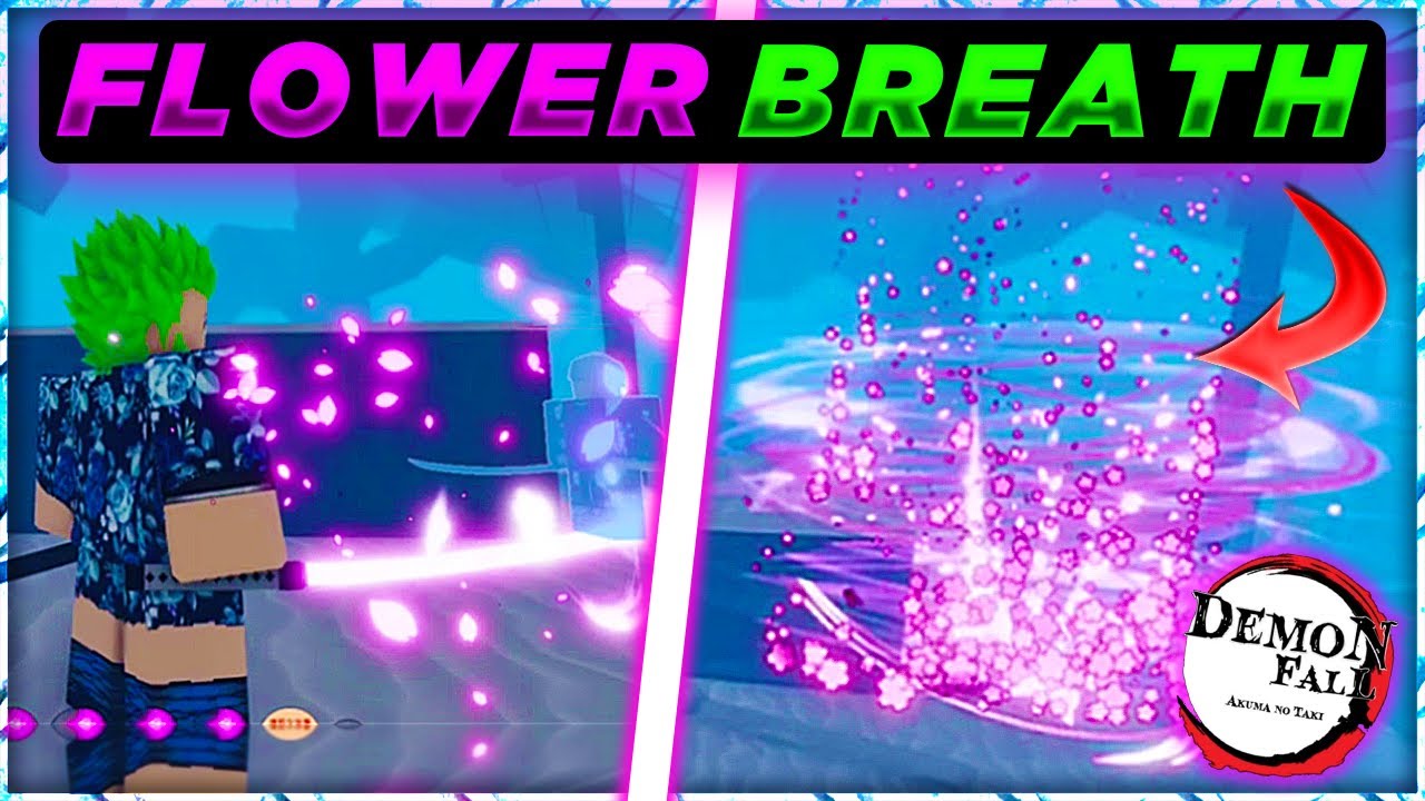 The NEW "Flower Breathing" Showcase Sneak in Demonfall 5.0 Update ...