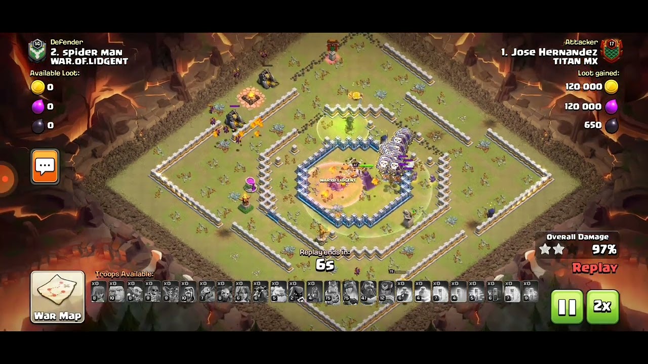 #th13 flame finger loon charge crazy attack - YouTube