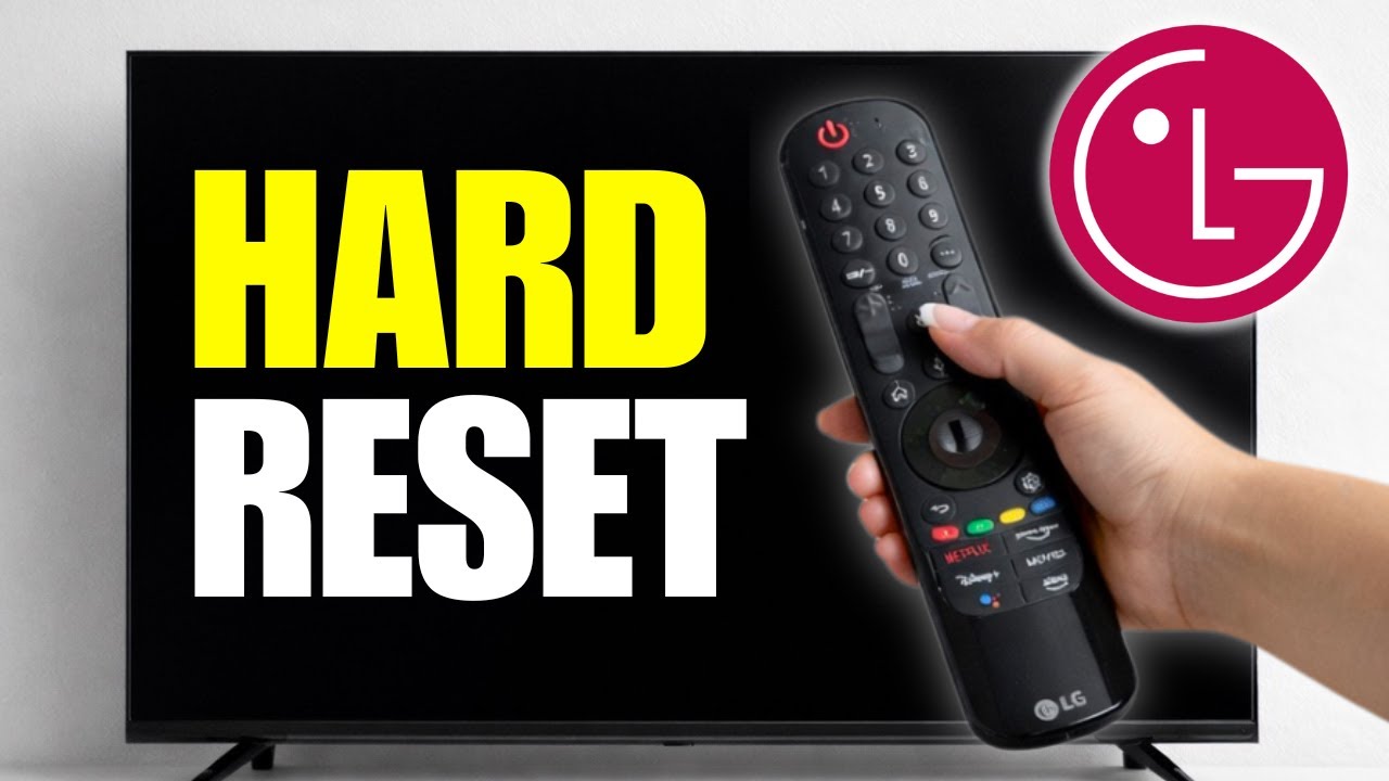 How To Hard Reset LG TV (Quick Guide) - YouTube