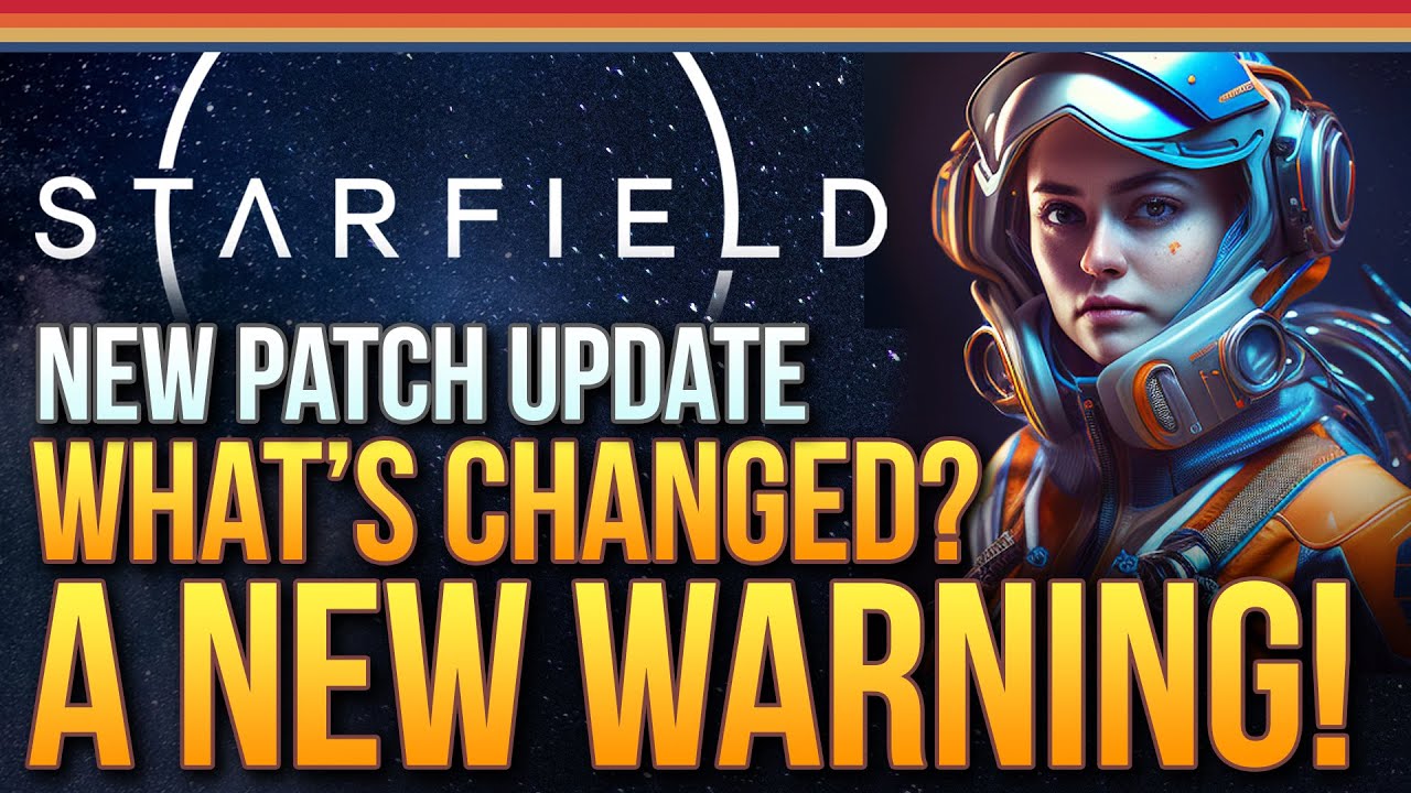 Starfield Just Got A New Critical Update Adding New Features! And A New ...
