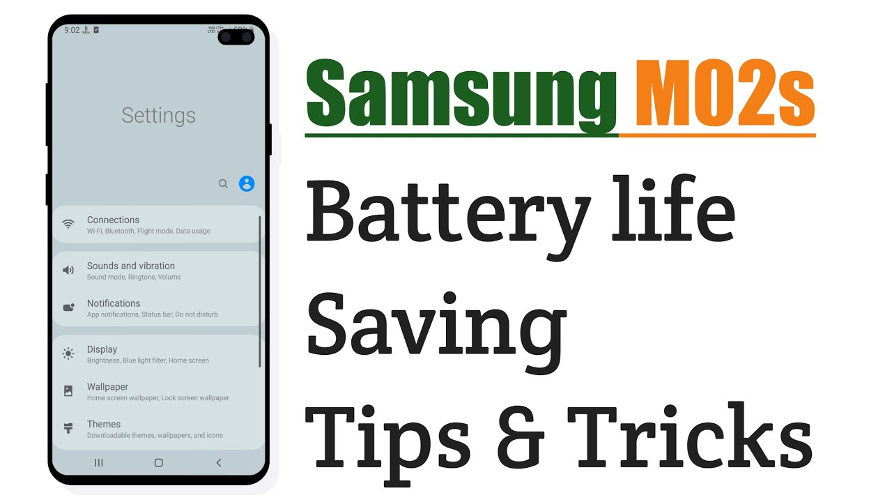 Samsung M02s Battery Life Saving Tips And Tricks - YouTube