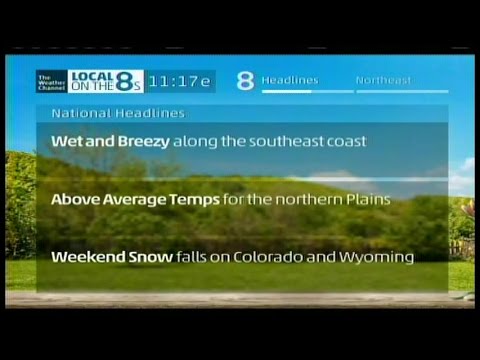 TWC Satellite Local Forecast on Dish Network- Apr. 14, 2016- 8:17PM PDT ...