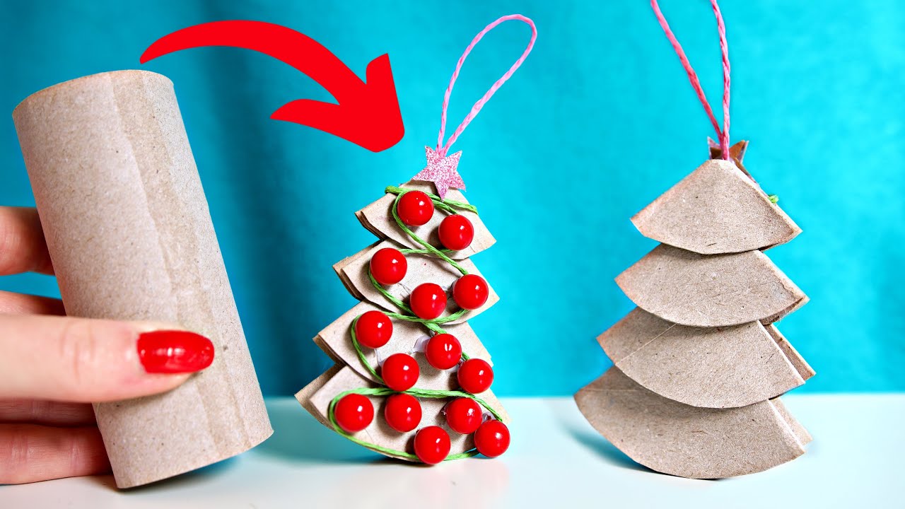 Christmas decorations 🎄 Paper Christmas Tree - DIY Projects -Recycling ...