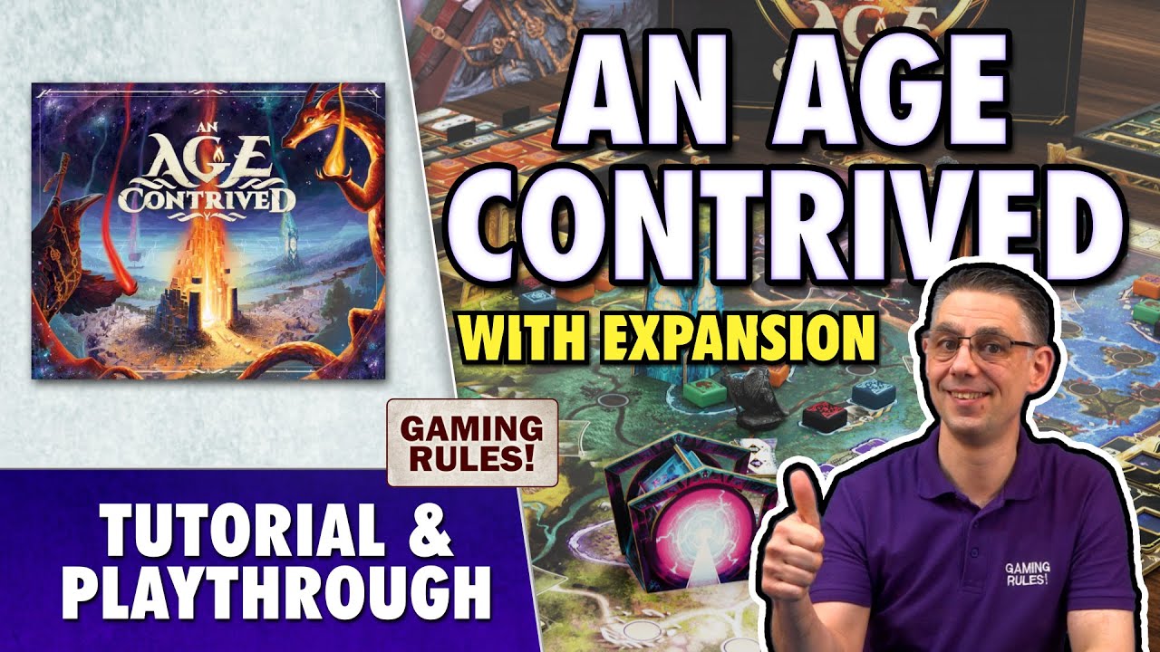 An Age Contrived - With Expansion - Tutorial & Playthrough - YouTube