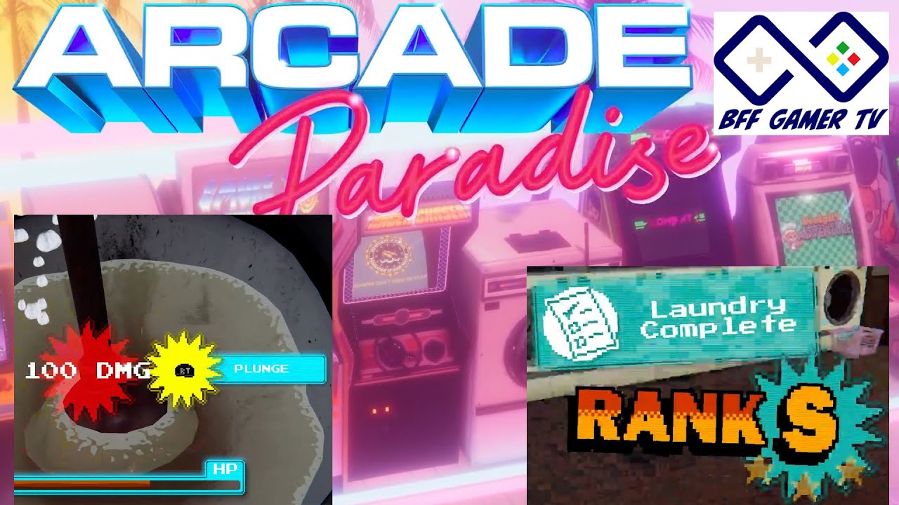 Arcade Paradise Day 4 | Laundry and Toilets to save $ for expansion ...