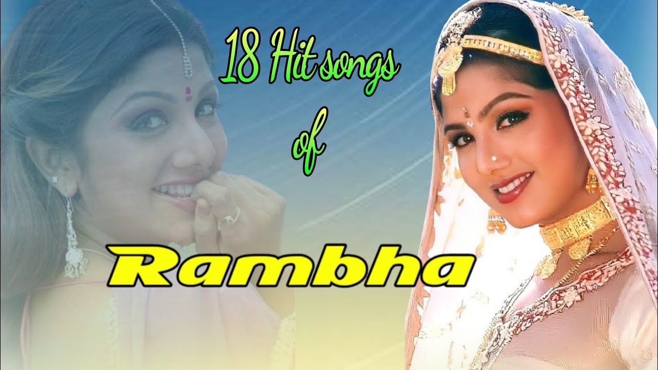 18 Hit songs of Rambha/Top hindi songs of rambha - YouTube