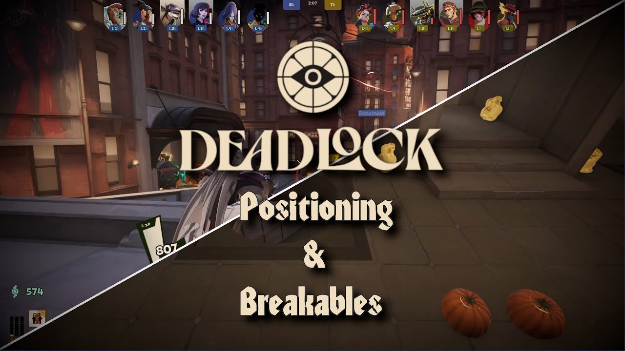 Deadlock Early Game Breakdowns - Positioning and Breakables - YouTube