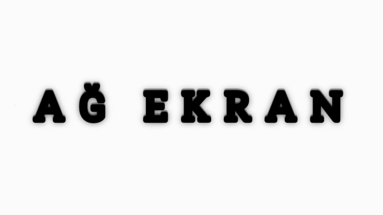 1 saat ağ ekran - YouTube