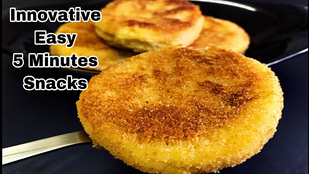 Quick & Easy Evening Snacks/5 Minutes Instant Snacks Recipe/Crispy ...