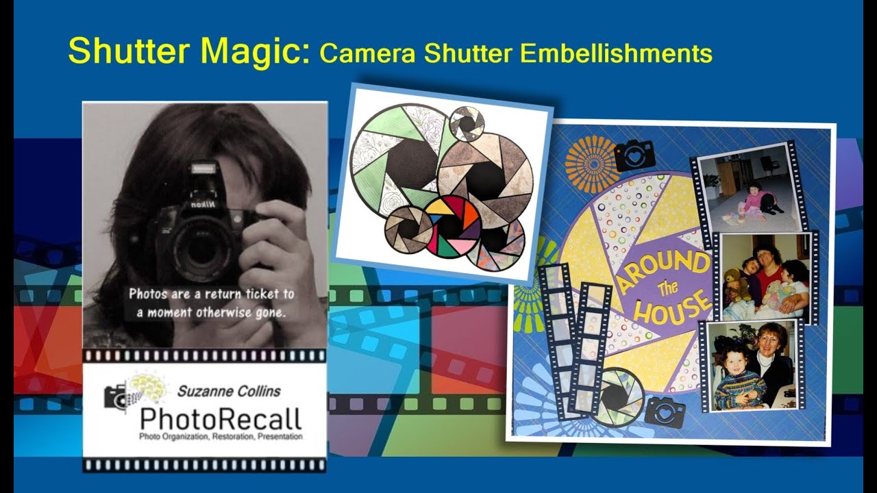 Shutter Magic Camera Shutter Embellishment - YouTube