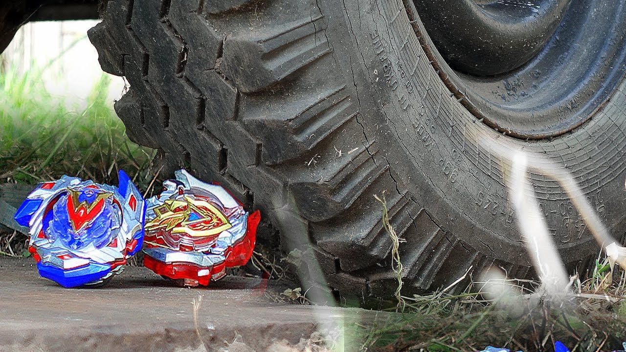 Car vs Beyblade - YouTube