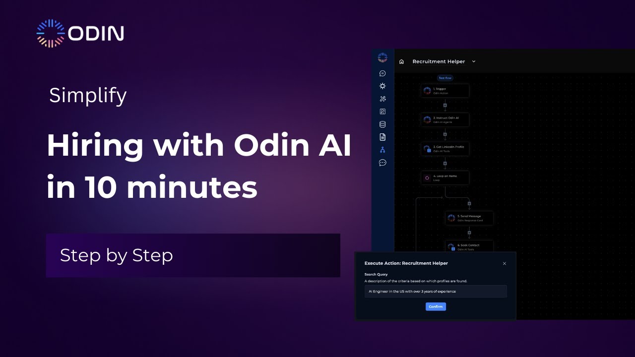 Simplify Hiring with Odin's Gen AI: A Step-by-Step Guide - YouTube