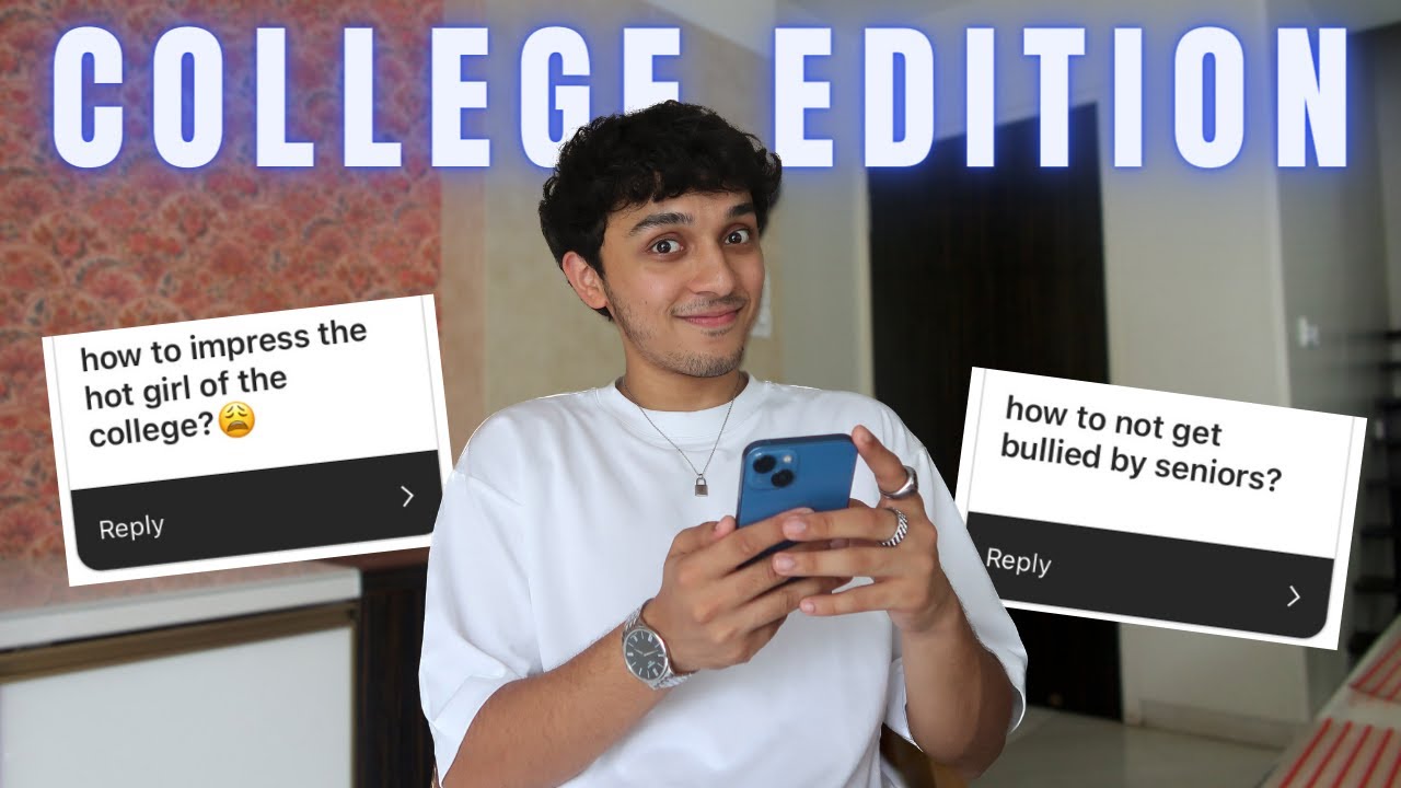 COLLEGE QNA - RELATIONSHIPS, PARTIES & HOOKUPS! (#AskAgasthya) - YouTube