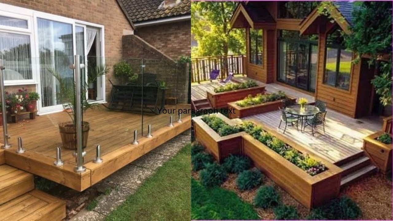 Modern Backyard Deck Designs Ideas / Deck Interior Designs - YouTube
