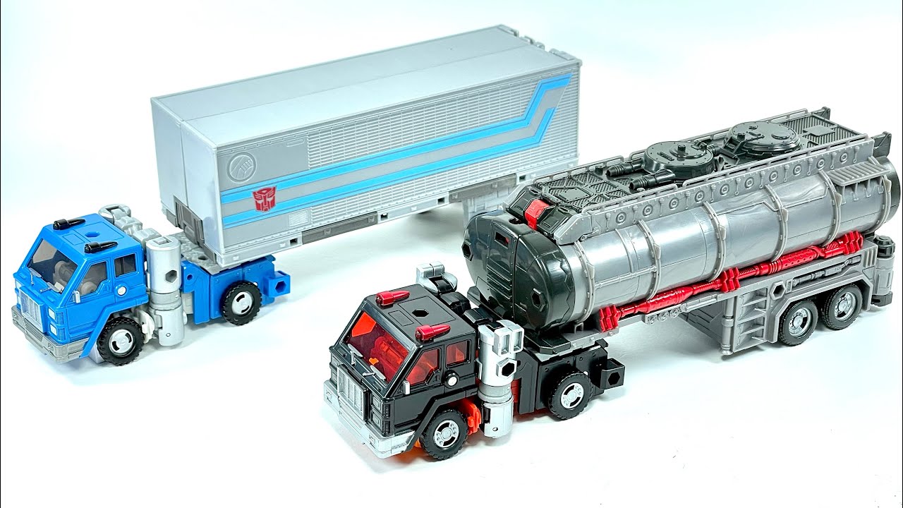 Transformers Golden Disk Puffer & Road Ranger Chefatron Review - YouTube