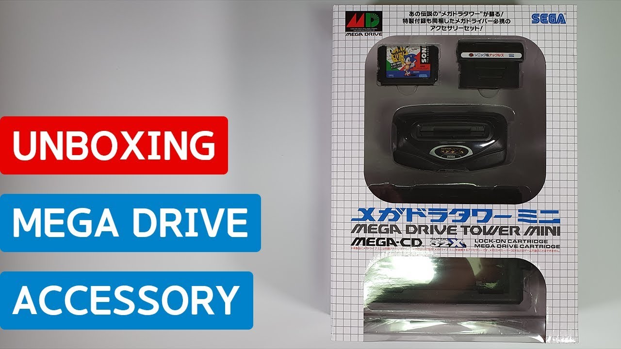 MEGA DRIVE TOWER MINI (MEGA DRIVE, Japan) - Unboxing - YouTube