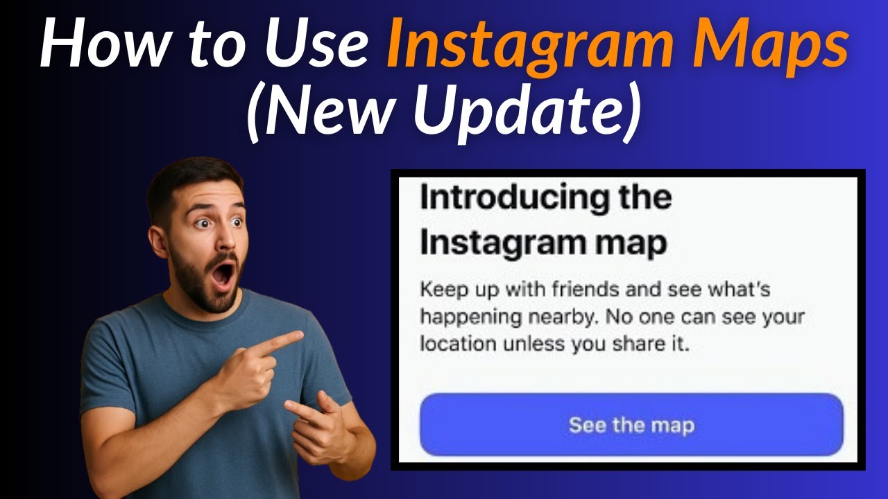 How to Use Instagram Maps (2025) | Instagram Maps New Update - YouTube