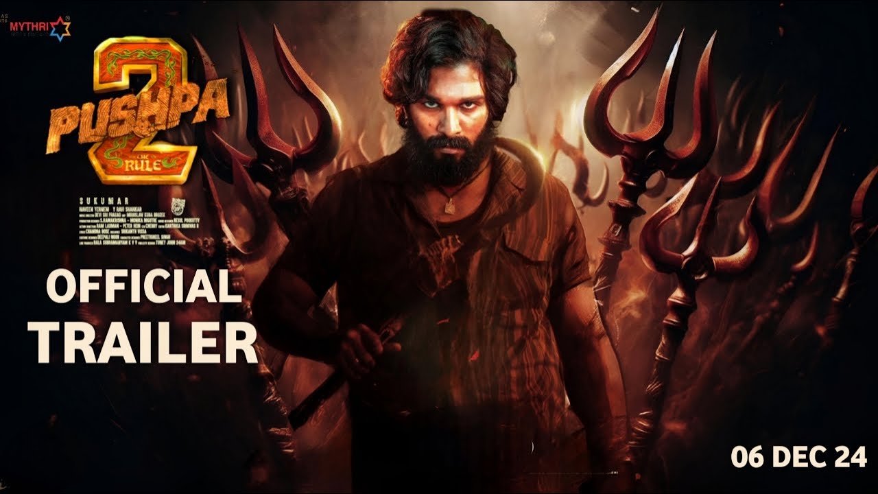 Pushpa 2 Official Trailer | Allu Arjun , Rashmika, Sukumar, DSP, Pushpa ...