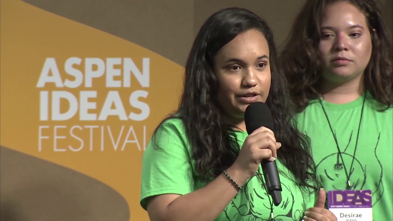 Northeast High School’s Team Meraki at the Aspen Ideas Festival - YouTube