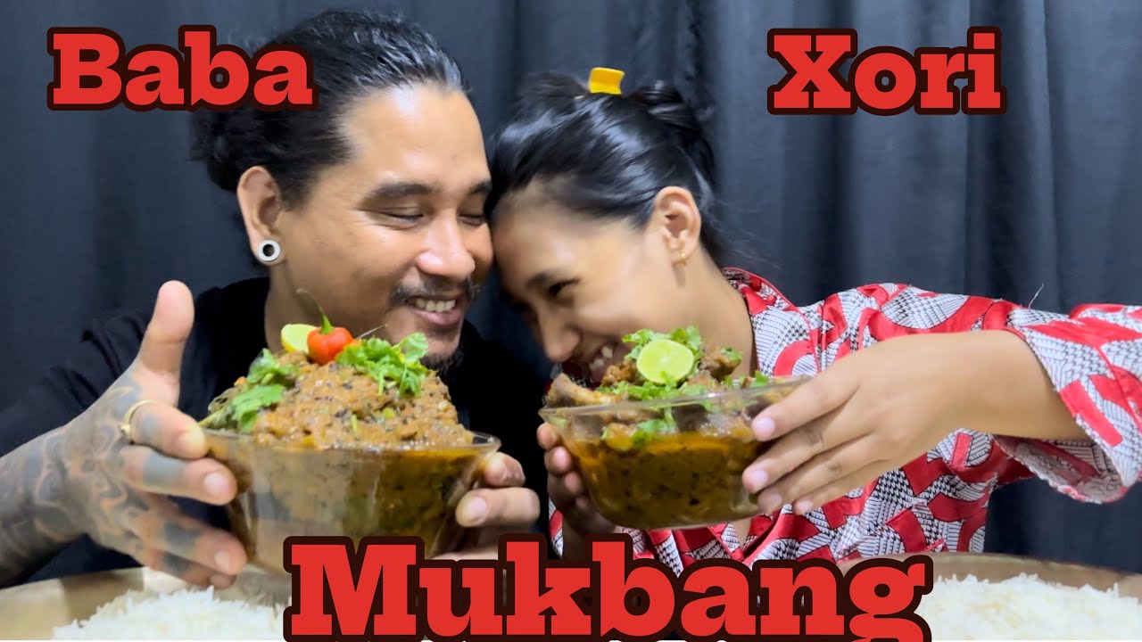 Baba xori ko Mukbang #mayagurung9799 #mukbang - YouTube